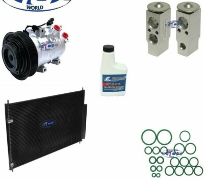 A/C Compressor & Condenser Kit Fits Acura MDX 2007-2013 OEM 10SR17C ...