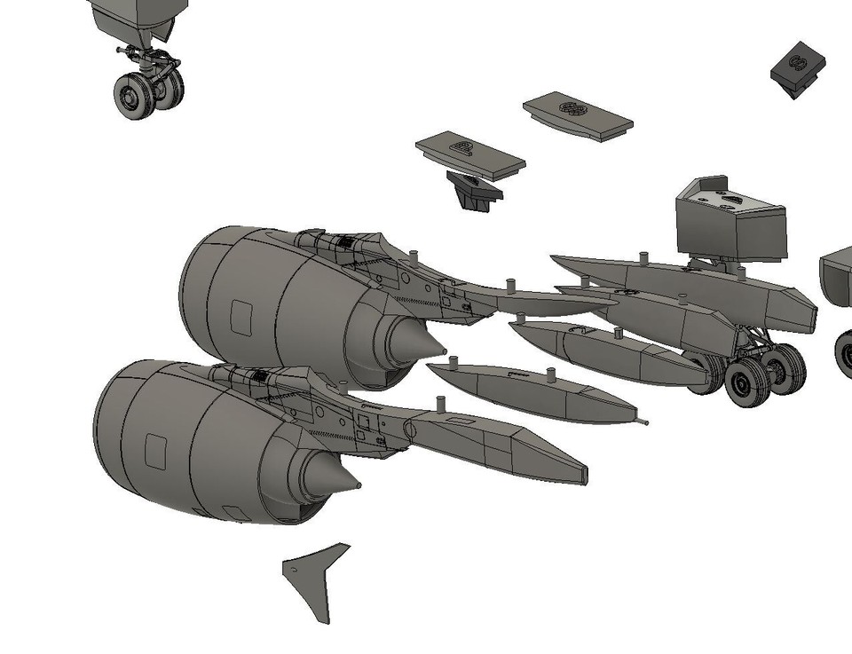 Titan Model Kits 1:72 A380 Scale Model Kit | eBay