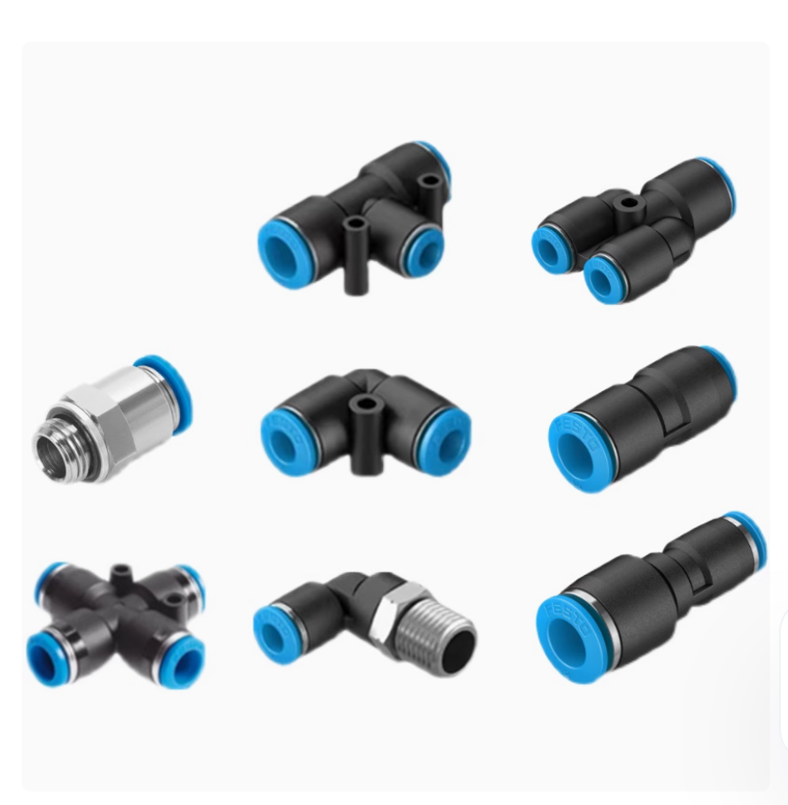 10PC NEW FESTO Gas pipe joint Y-type reducing tee QSY-12-10 #LL | eBay