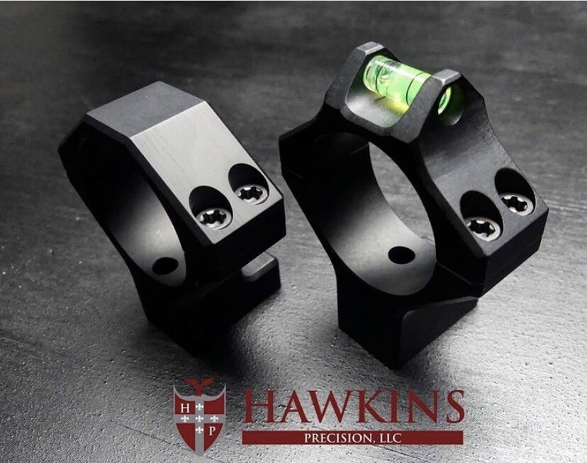 Remington 700 LA LONG Action One Piece 30mm Scope Rings Hawkins Hybrid ...