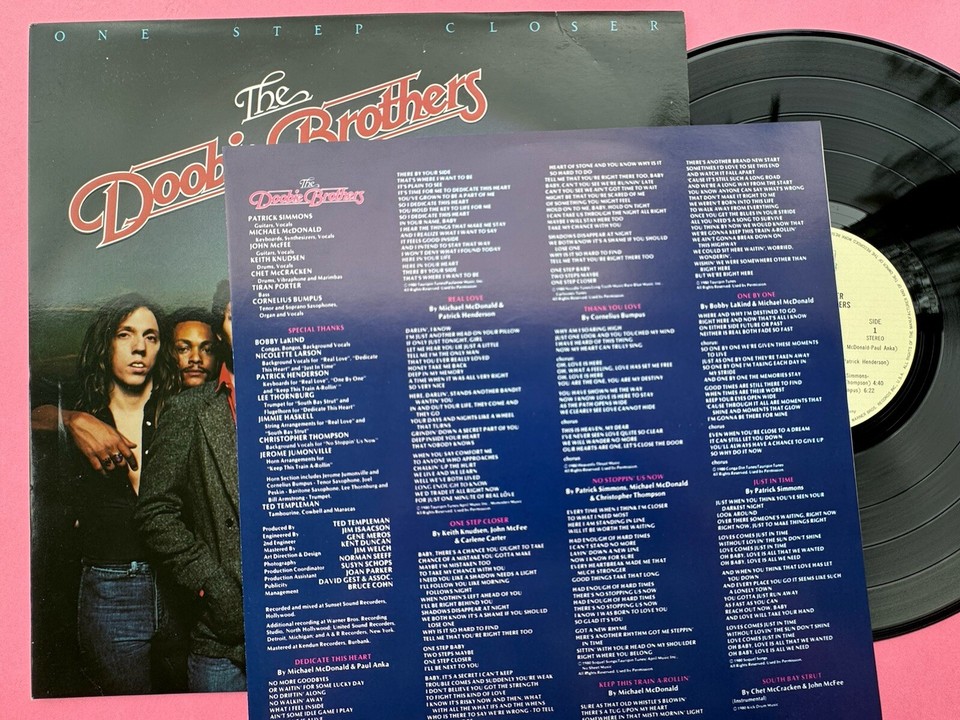 The Doobie Brothers One Step Closer LP 1980 VINYL, Original Japan Press ...