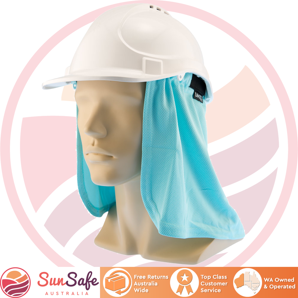 UVeto Australia Attach-A-Flap Hard Hat Flap Attachment Sun Protection ...