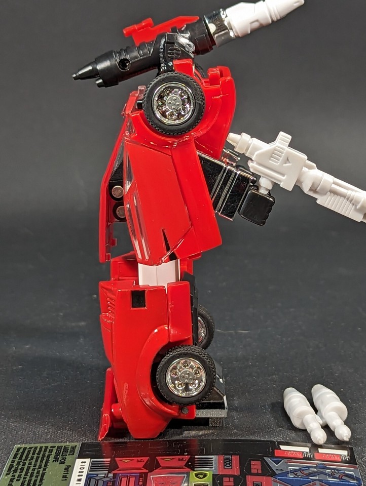 Transformers G1 Sideswipe Commemorative Series complete Hasbro TRU ...
