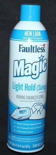 Faultless Magic Sizing Ironing Enhancer Spray, In Light Hold | eBay