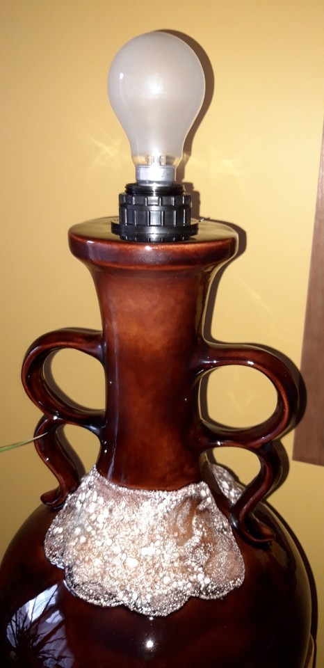 Retro Mid Century West German Fat Lava Floor Lamp Table Lamp 60s 70s ...