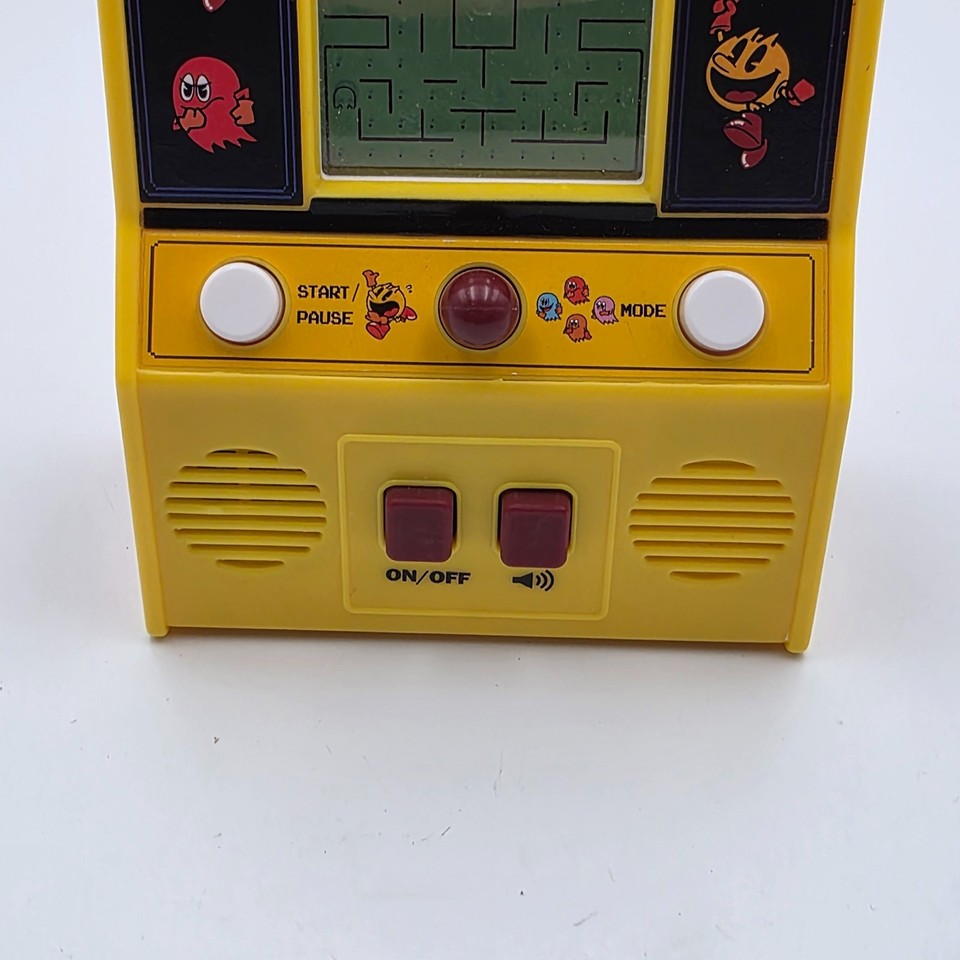 Pac-Man Mini Arcade Game Bandai Namco 09521 Miniature Electronic Tested ...