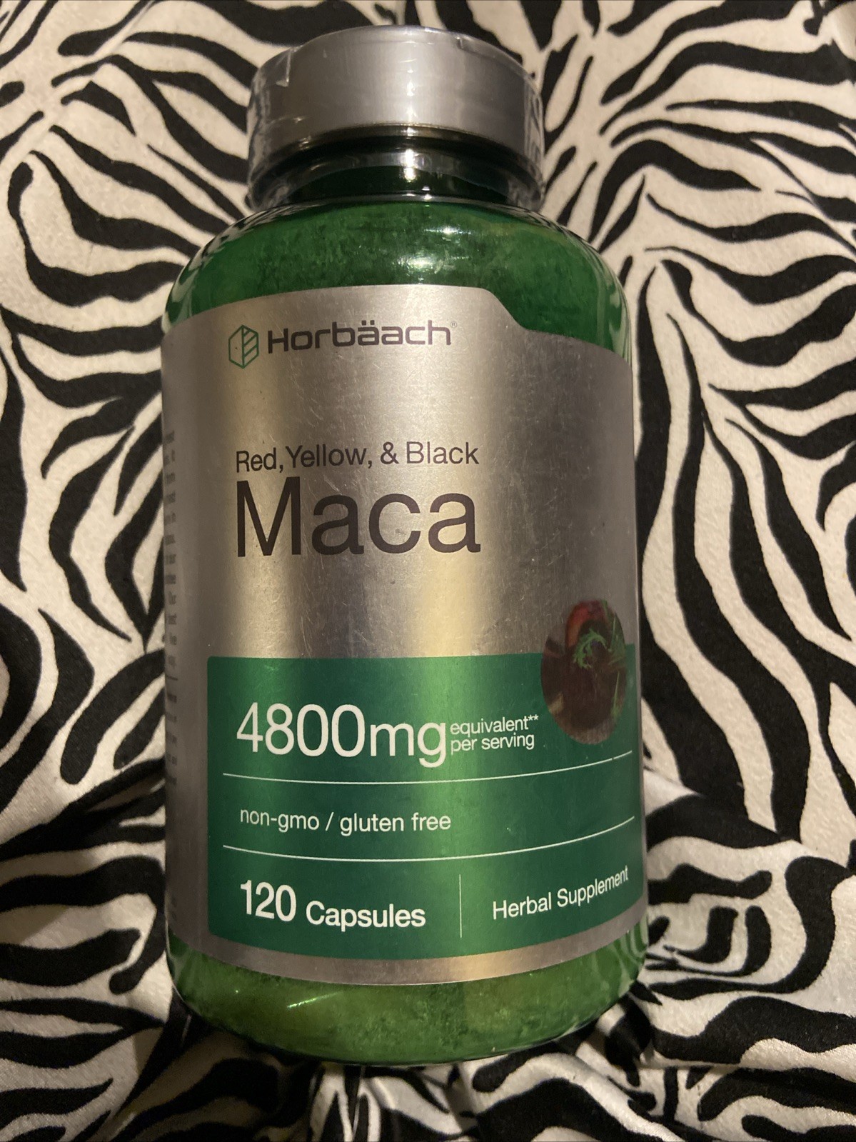 Horbäach Maca Root 3200mg Capsules - 120 Count for sale online | eBay