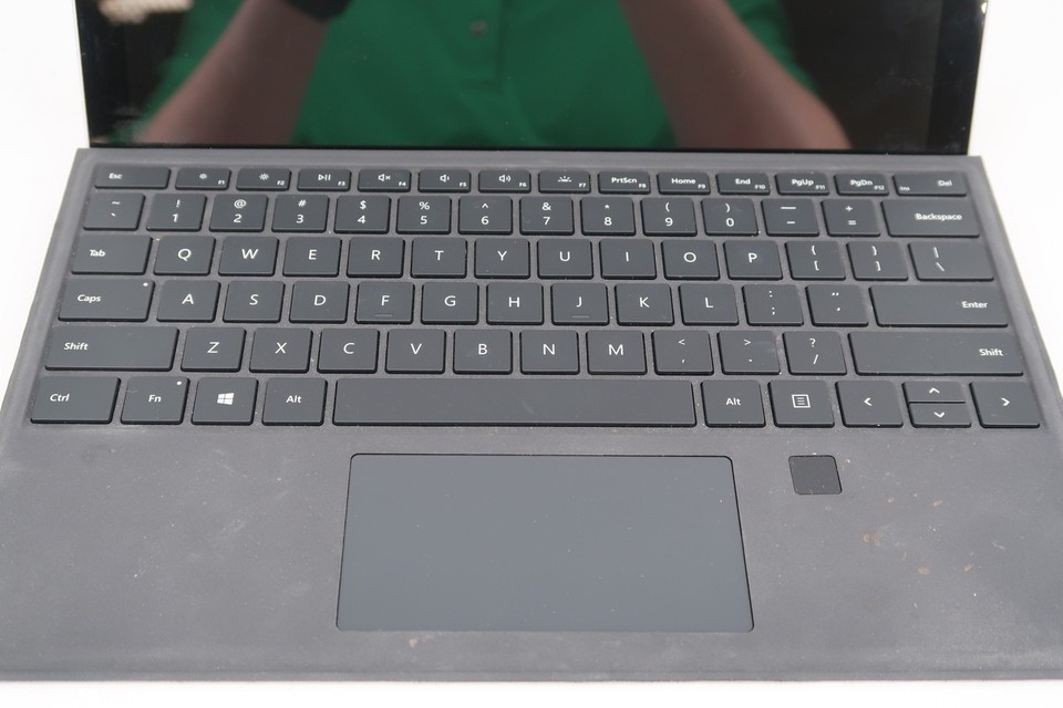 U16749 Used Windows Surface Pro 7 Tablet PC w/ Black Keyboard | eBay