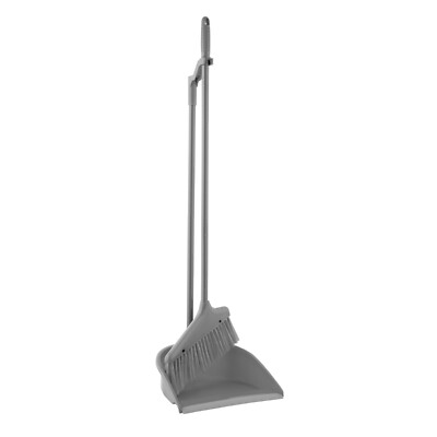 Long Handled Dustpan And Brush Set Dust Pan Handle Broom Upright ...