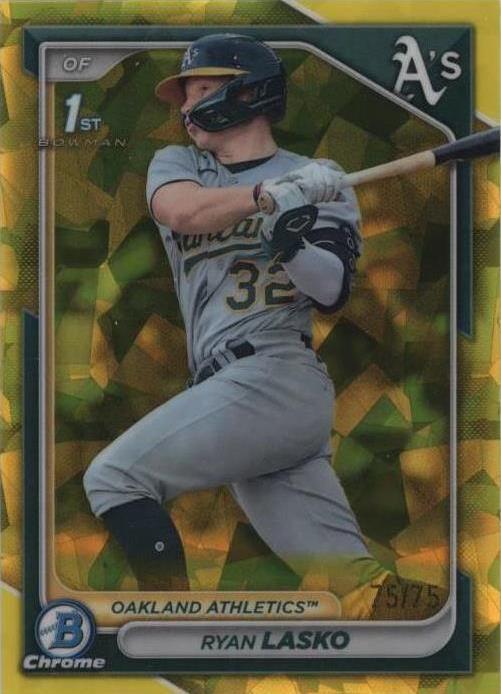 2024 Bowman Sapphire Edition - Chrome Prospects Ryan Lasko #BCP-105 ...