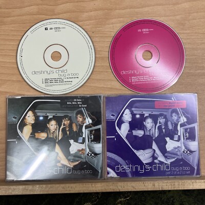 Bug-A-Boo by Destiny's Child (CD, 1999) CD1 & CD2 Excellent Condition ...