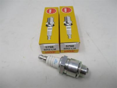 2 Genuine NGK 5798 BR2-LM Spark Plugs Blower | eBay