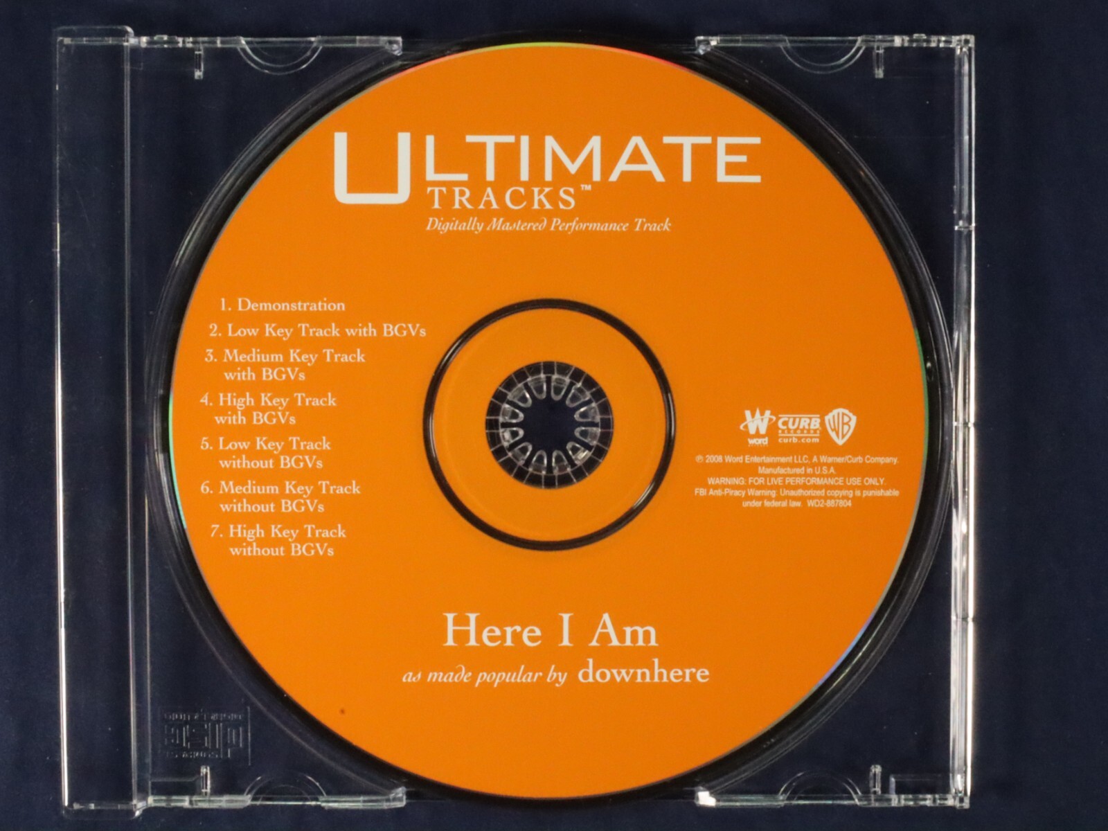 Ultimate Tracks: Here I Am {CD Disc Only No Tracking} | eBay