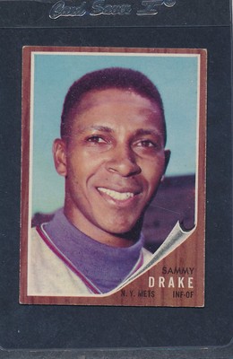 1962 Topps #162 Sammy Drake Mets EX 62T162-52516-1 | eBay