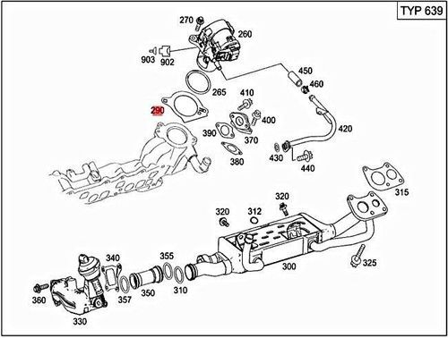 Genuine MERCEDES Gasket 6421410680 | eBay