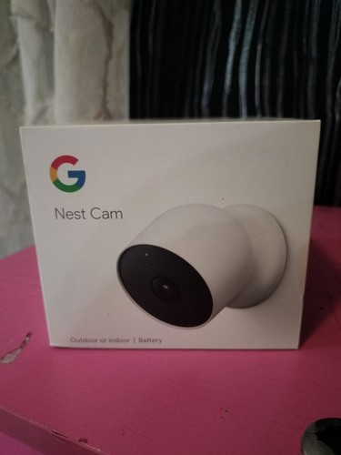 Google Nest Indoor/Outdoor WiFi Camera GA01317-US Snow New & Sealed | eBay