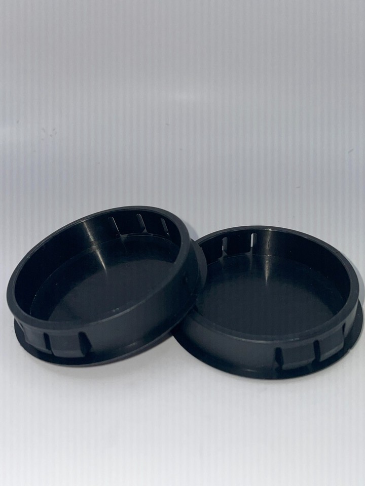 2" Hole Nylon Locking Panel Plugs Black/White Dome Cover 2 1/8" Top ...