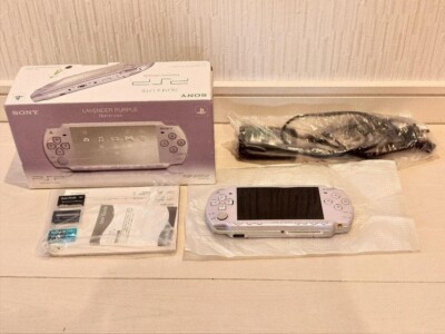 Sony Playstation Portable Lavender Purple PSP-2000LP Game Handheld ...