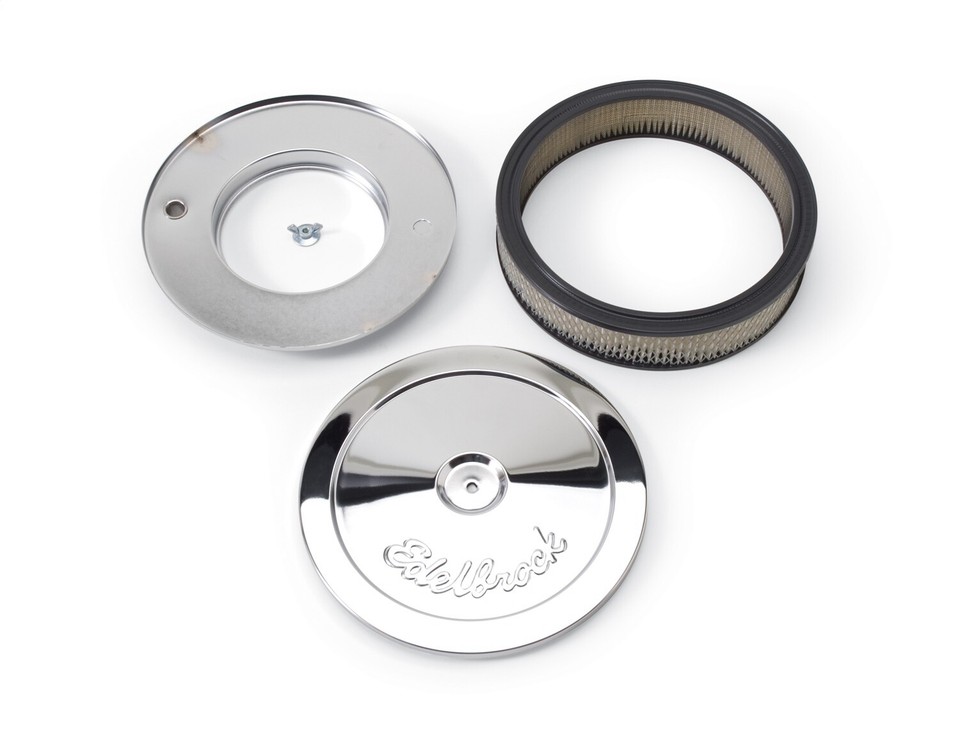 Edelbrock 1208 Pro-Flo Air Cleaner w/ 10 IN Filter w/ Hold Down | eBay