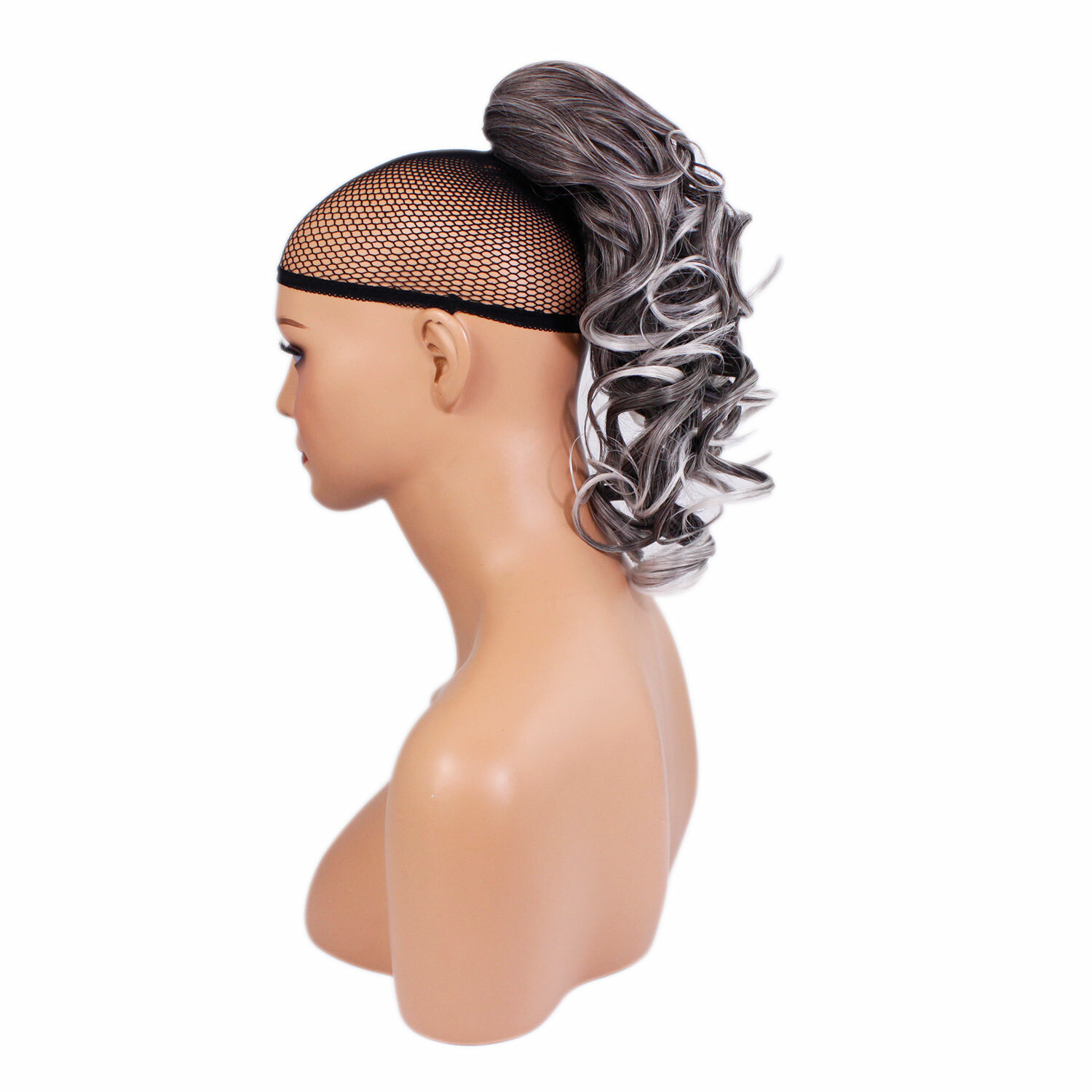 PONYTAIL Clip In On Hair Extensions REVERSIBLE - CLAW CLIP 4 STYLE's | eBay