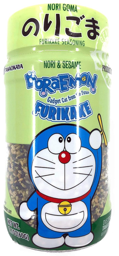 Doraemon Furikake Rice Seasoning Nori Goma (Seaweed Sesame), 2.1 Ounce ...