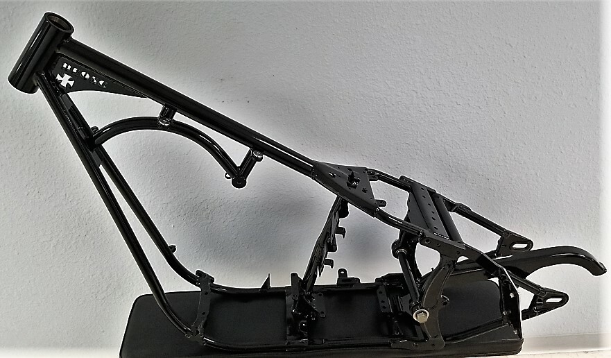12" USA Made Softail Motorcycle Frame | Chopper | Twin Cam Softail ...