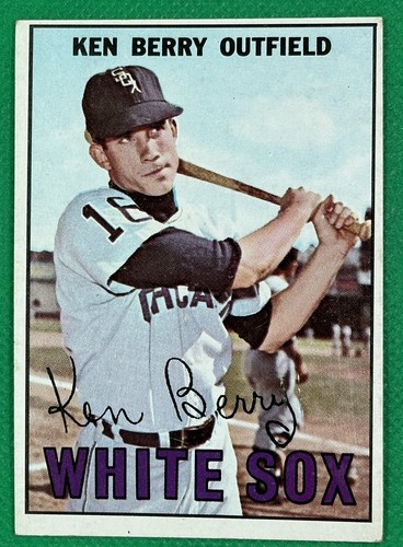 1967 Topps #67 KEN BERRY Chicago White Sox NICE CARD !!! | eBay