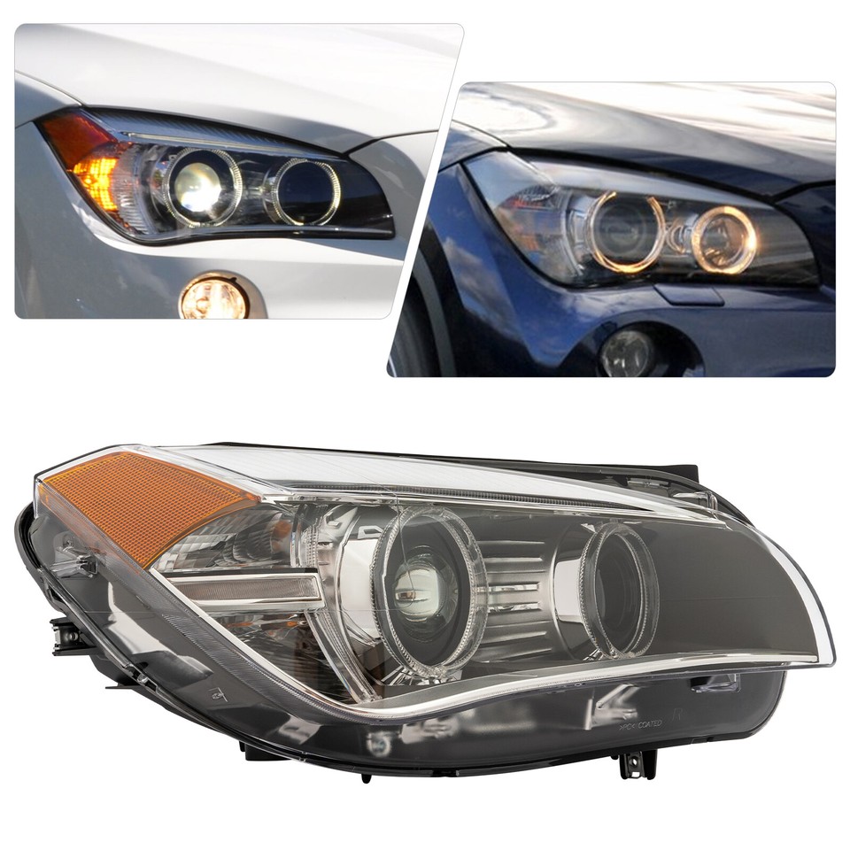 For 2013-2015 BMW X1 Xenon/HID Headlight Headlamps w/LED DRL (No AFS ...