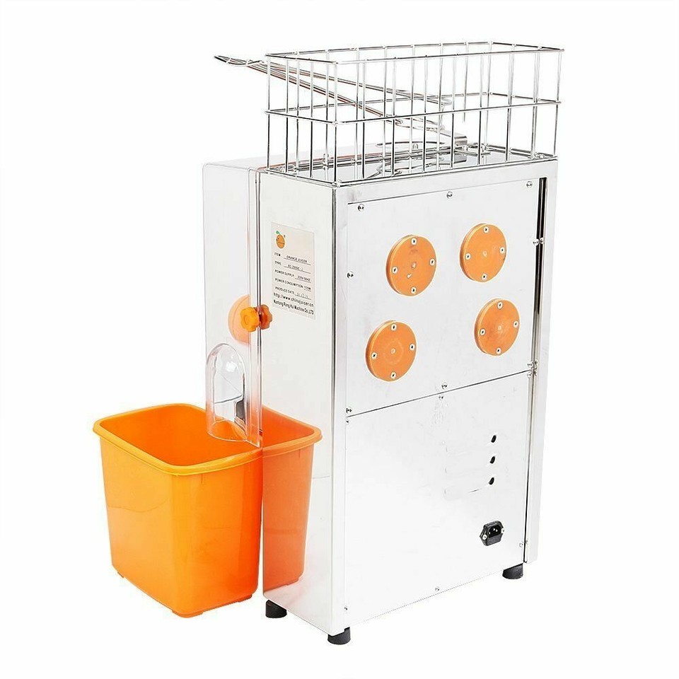 Commercial Electric Orange Squeezer Juice Fruit Maker Juicer Press ...