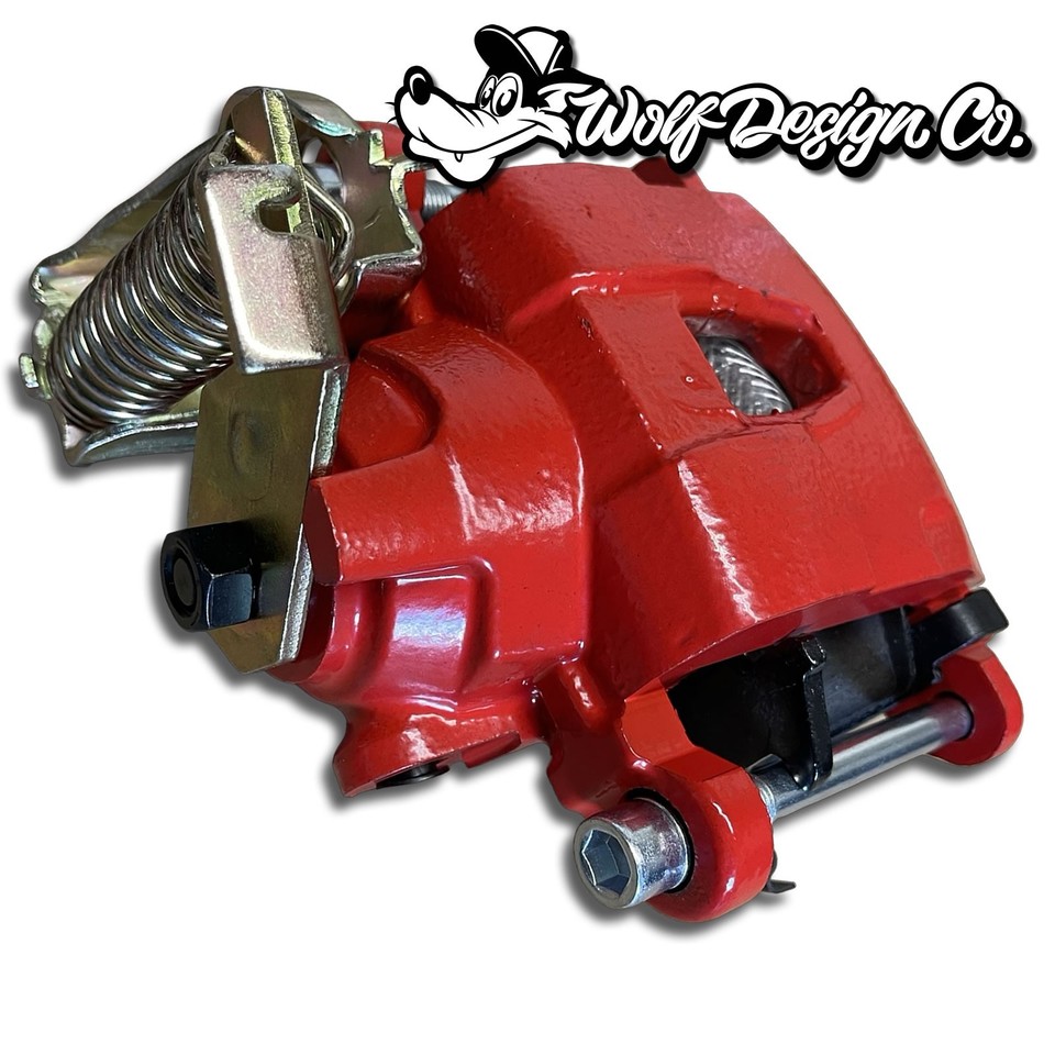 Pontiac GTO Tempest & LeMans Rear Disc Brake Conversion Red E-Brake ...