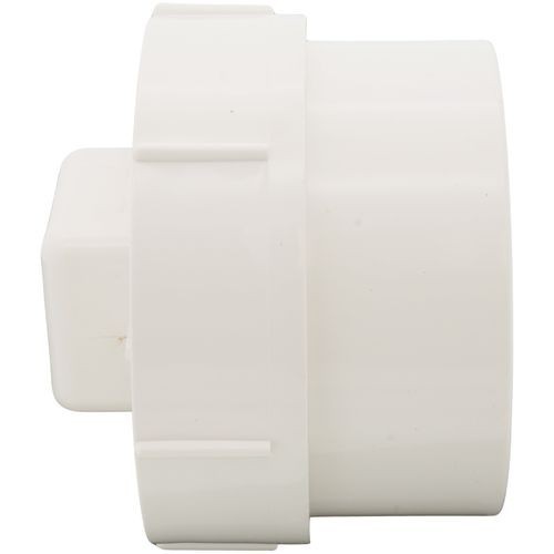 4" PVC Cleanout Adapter with Plug - Schedule 40 DWV | eBay