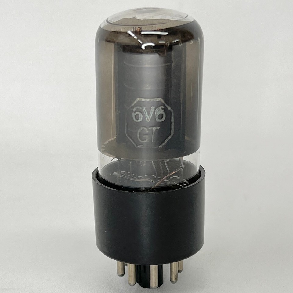 (1) Tested Teltron 6V6GT Tube Teltron 6V6 GT Tube Beam Power Vacuum ...