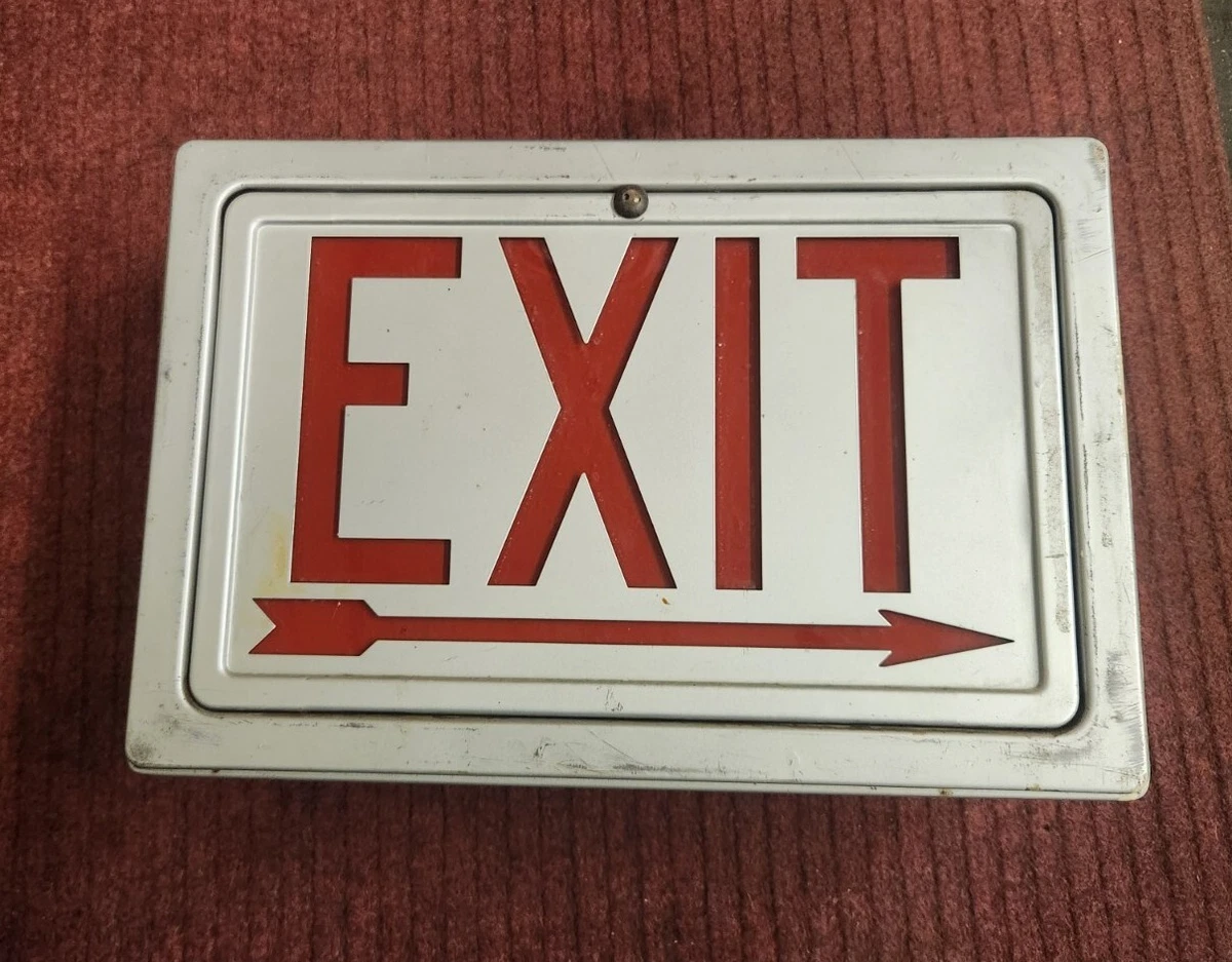 Exit Sign This Way