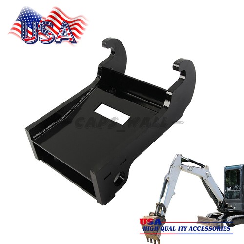 Quick Attach Excavator Coupler Bracket Backhoe For Bobcat X-Change E ...