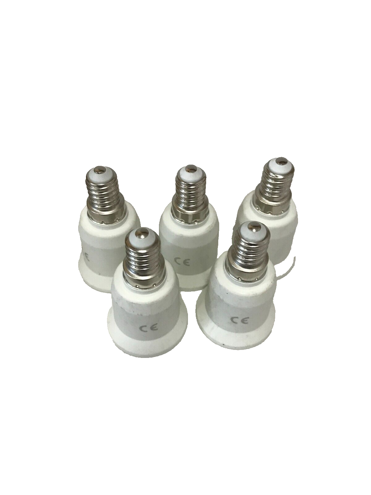 E12 to E26/E27 LED Bulb Base Adapter Converter Light Socket Lamp X5 ...