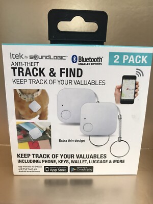 Itek Anti-Theft Track and Find 2 Pack Remote Locater | eBay