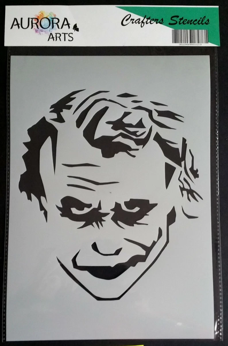 Stencil Zucca Batman Joker