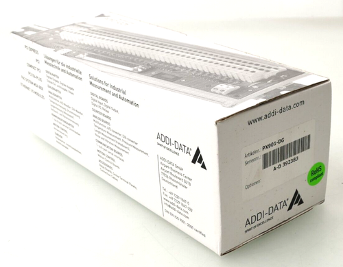 ADDI-DATA Anschlussplatte | PX901-DG | eBay