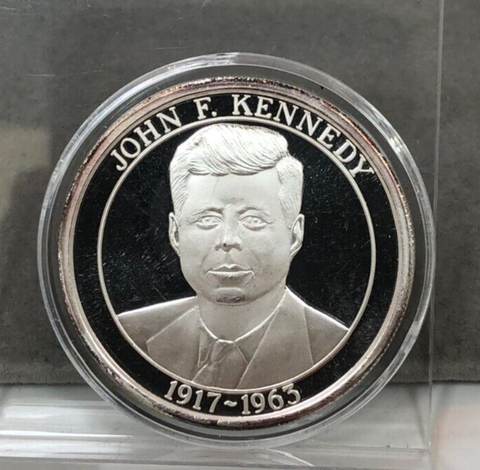 1917-1963 John F. Kennedy 25th Memorial Anniversary 1oz Silver Round | eBay