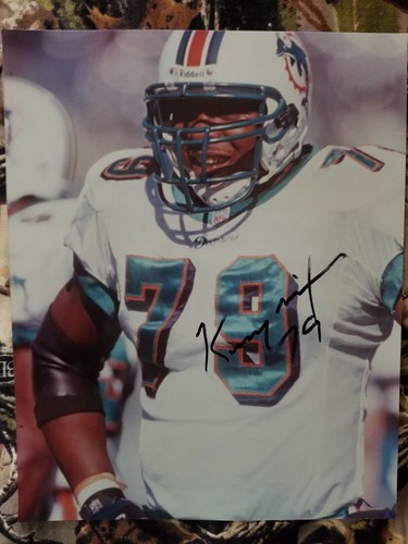 Kenny Mixon 8x10 Autographed Photo !!! Miami Dolphins !!!! | eBay