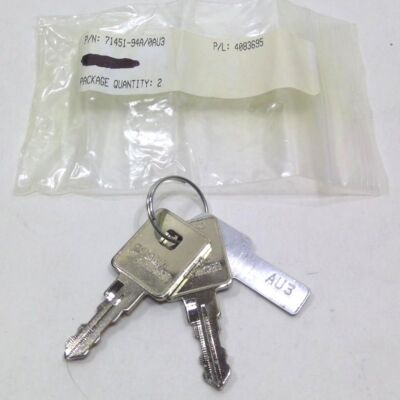 NOS Genuine HARLEY DAVIDSON Sportster XL KEY SET OEM CODE 0AU3 71451 ...