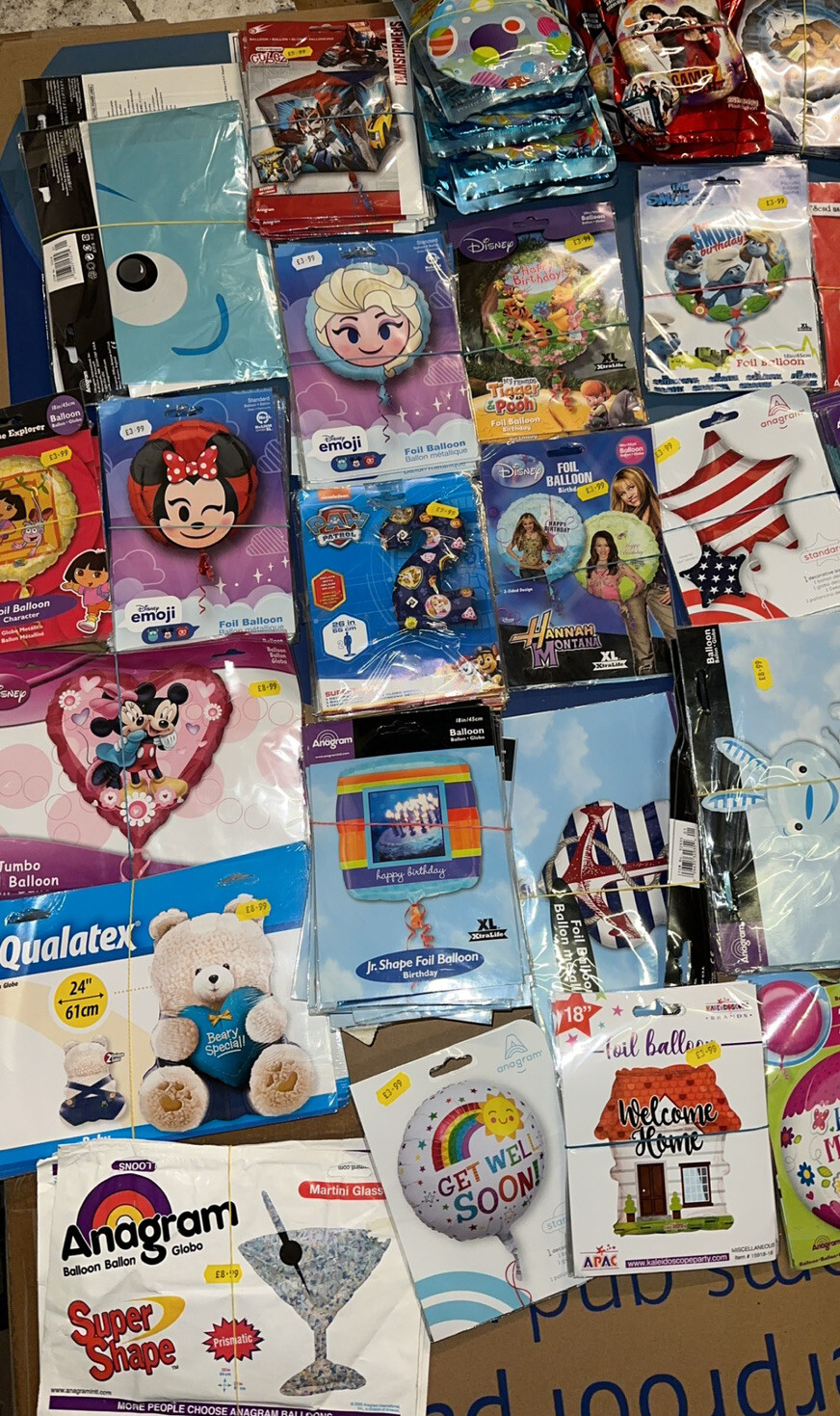 Mega Lot Of 100 Mixed Foil Balloons Wholesale Job Lot Clearance | eBay UK