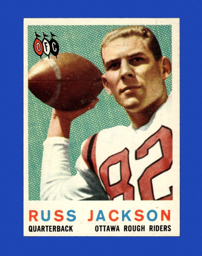 1959 Topps Cfl Set-Break # 56 Russ Jackson NR-MINT *GMCARDS* | eBay