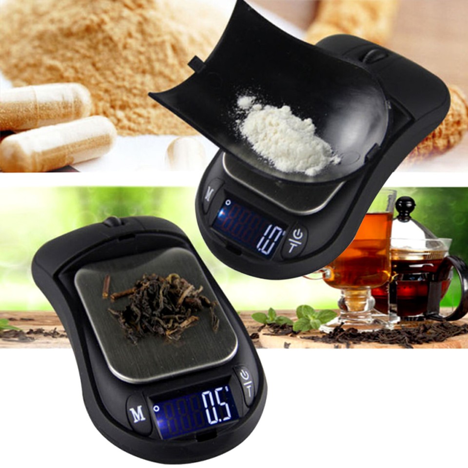 200g x 0.01g Portable High Precision Digital Scale Hidden - mouse ...