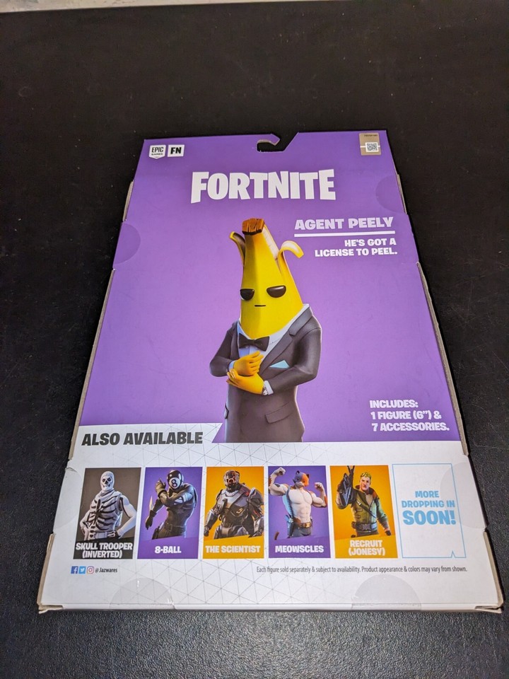 Fortnite Legendary Agent Peely Action Figure 191726389996 | eBay