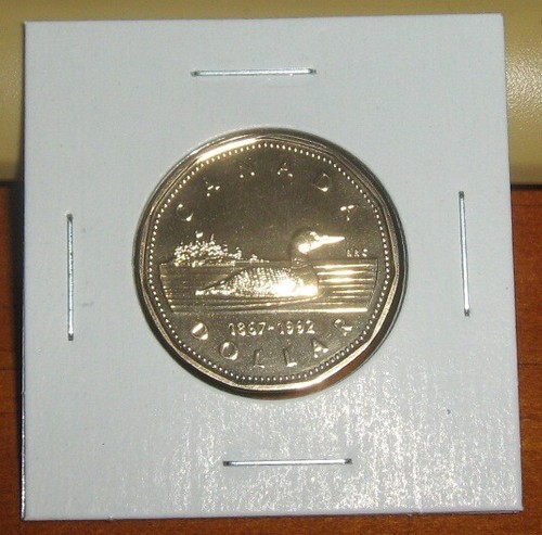 Canada 1992 Prooflike Loonie One $1 Dollar Loon Coin | eBay