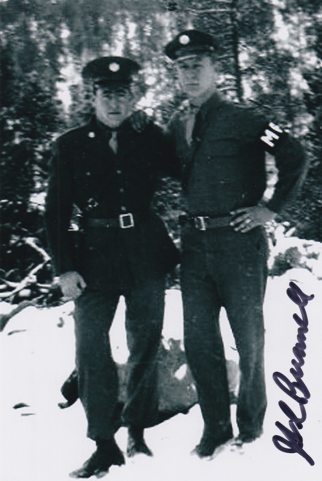 Manhattan Project WWII Los Alamos MP guarded critical materials W ...