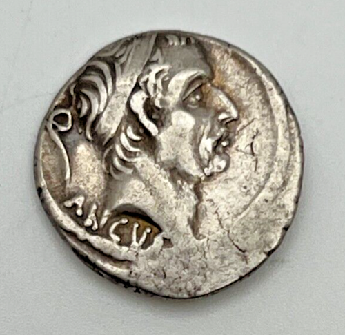 56 BC Marcus Philippus AR Denarius Struck at Rome Mint Silver Ancient ...