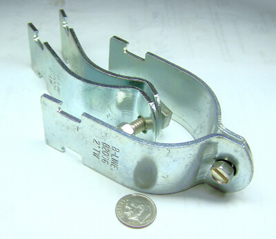 2 B-LINE B2006 2" TW NEW STRUT CHANNEL CONDUIT RIGID PIPE STRAP HANGER ...