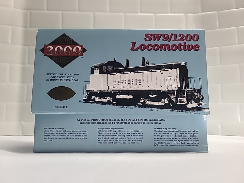 Proto 2000 HO Scale 2114 SW1200 Diesel Locomotive Switcher Wabash WAB ...